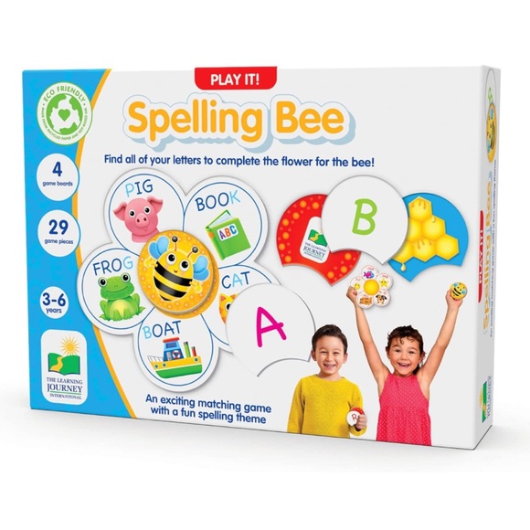 The Learning Journey | Toys | The Learning Journey Play It Spelling Bee ...